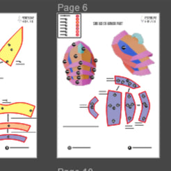 Pure Vessel Mask, Armor and Sword Prop Pattern Template – EVA Foam Pat ...