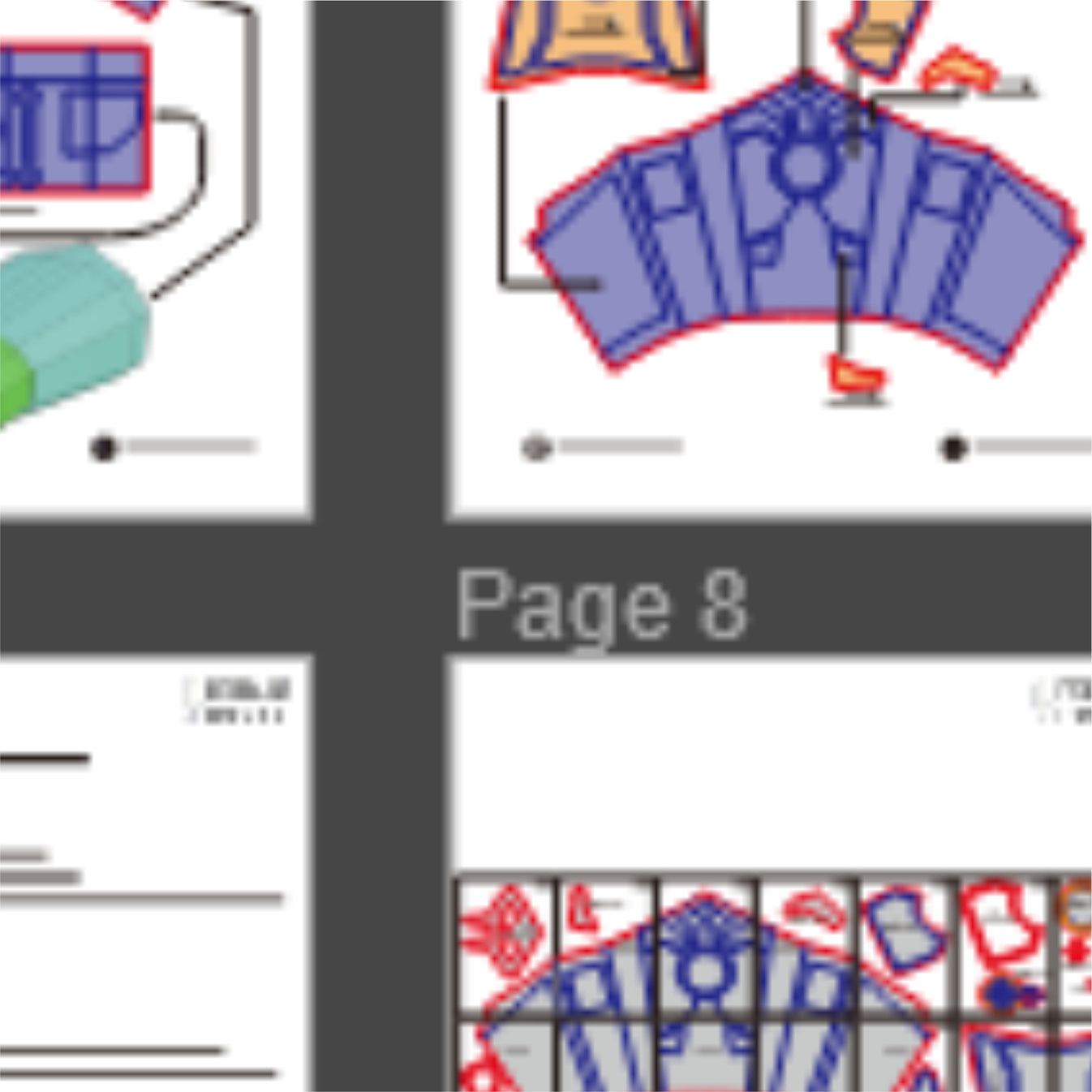 Vi Gauntlet Prop Pattern Template – EVA Foam Pattern for Cosplay & DIY ...